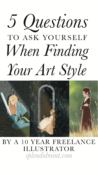 5 Questions to Ask Yourself When Developing Your Art Style – Splendid Mint